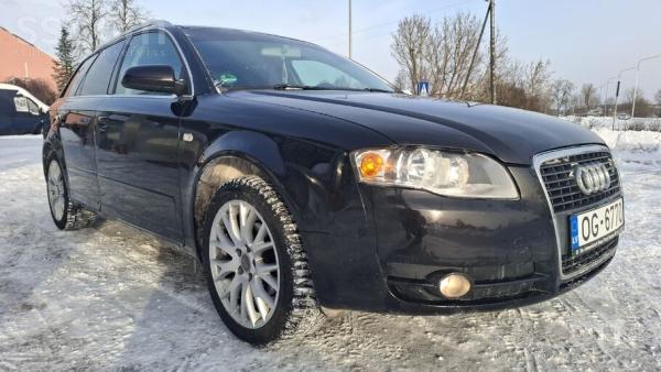 Red Audi A4 2007 in Daugavpils, with an engine capacity of 2.00 L and mileage of 309 thousand km for 3200 €, photo 1 on AUTOMOTO.COM.LV