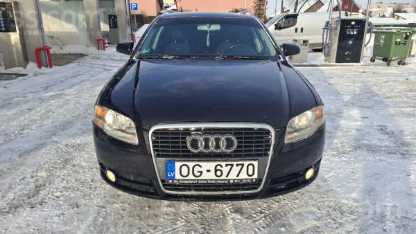 Red Audi A4 2007 in Daugavpils, with an engine capacity of 2.00 L and mileage of 309 thousand km for 3200 €, photo 2 on AUTOMOTO.COM.LV