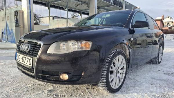 Red Audi A4 2007 in Daugavpils, with an engine capacity of 2.00 L and mileage of 309 thousand km for 3200 €, photo 3 on AUTOMOTO.COM.LV