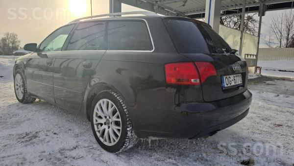 Red Audi A4 2007 in Daugavpils, with an engine capacity of 2.00 L and mileage of 309 thousand km for 3200 €, photo 6 on AUTOMOTO.COM.LV