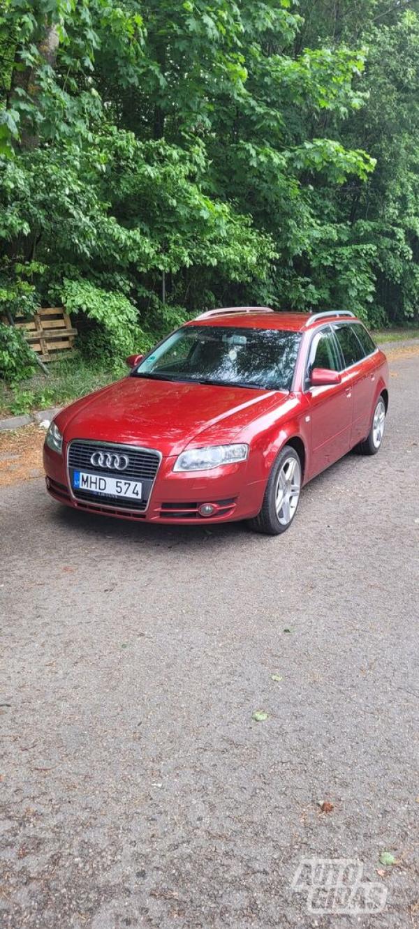 Red Audi A4 2007 in Ignalina, with an engine capacity of 2.00 L and mileage of 282 thousand km for 2300 €, photo 4 on AUTOMOTO.COM.LV