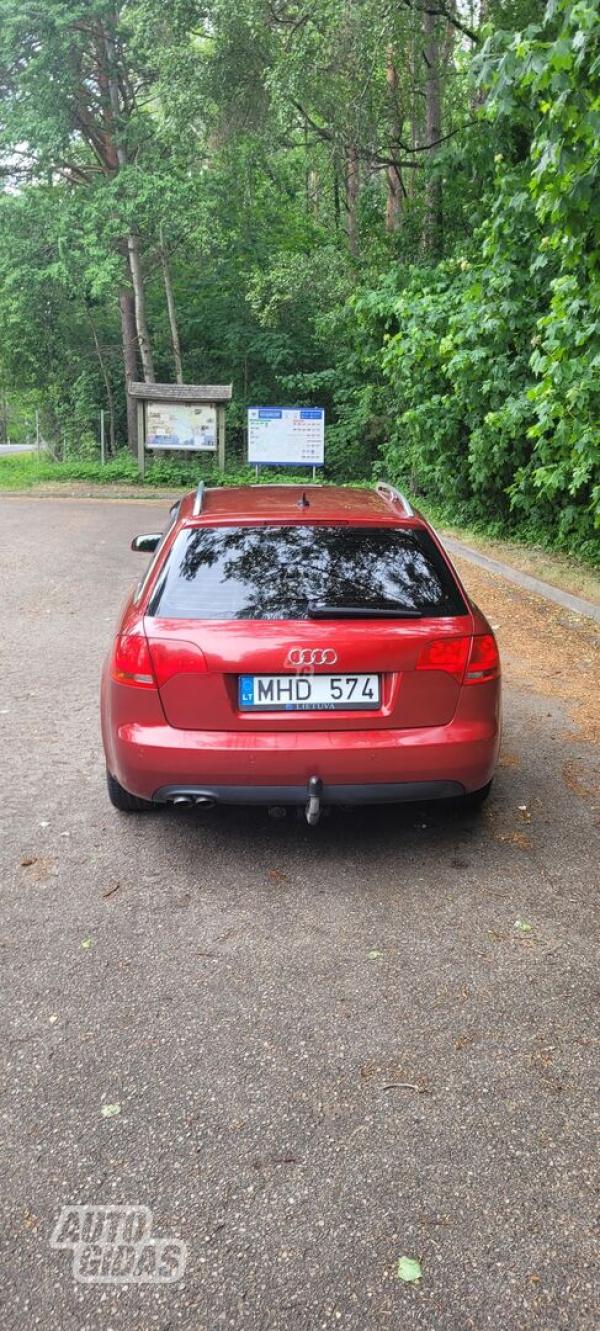 Red Audi A4 2007 in Ignalina, with an engine capacity of 2.00 L and mileage of 282 thousand km for 2300 €, photo 6 on AUTOMOTO.COM.LV