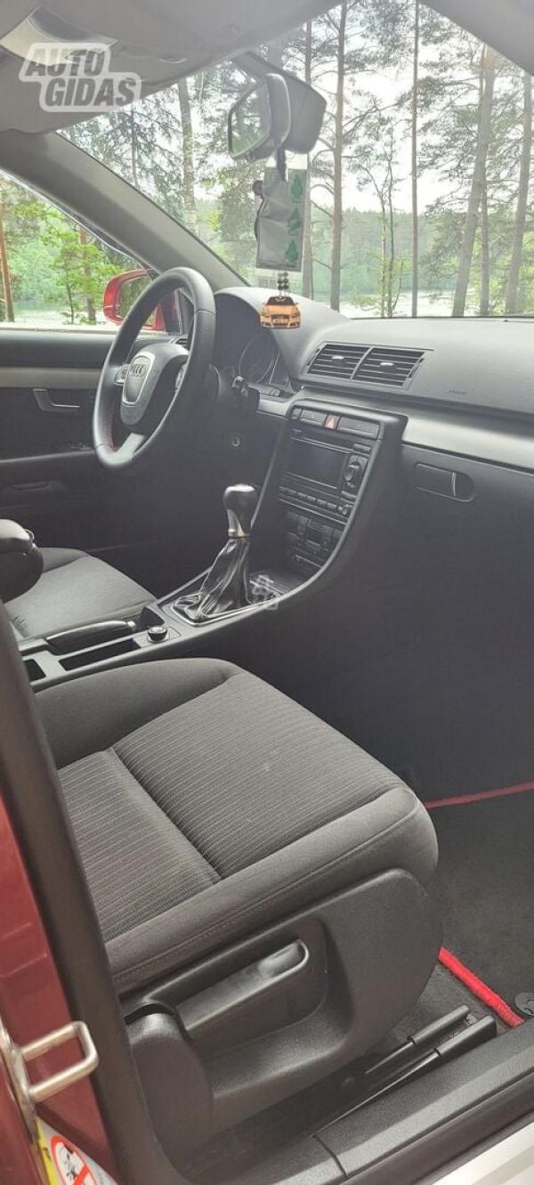 Red Audi A4 2007 in Ignalina, with an engine capacity of 2.00 L and mileage of 282 thousand km for 2300 €, photo 10 on AUTOMOTO.COM.LV