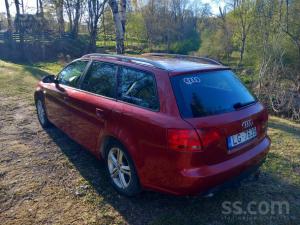 Red Audi A4 2007 in Dobele, with an engine capacity of 2.00 L and mileage of 350 thousand km for 1800 €, photo 5 on AUTOMOTO.COM.LV
