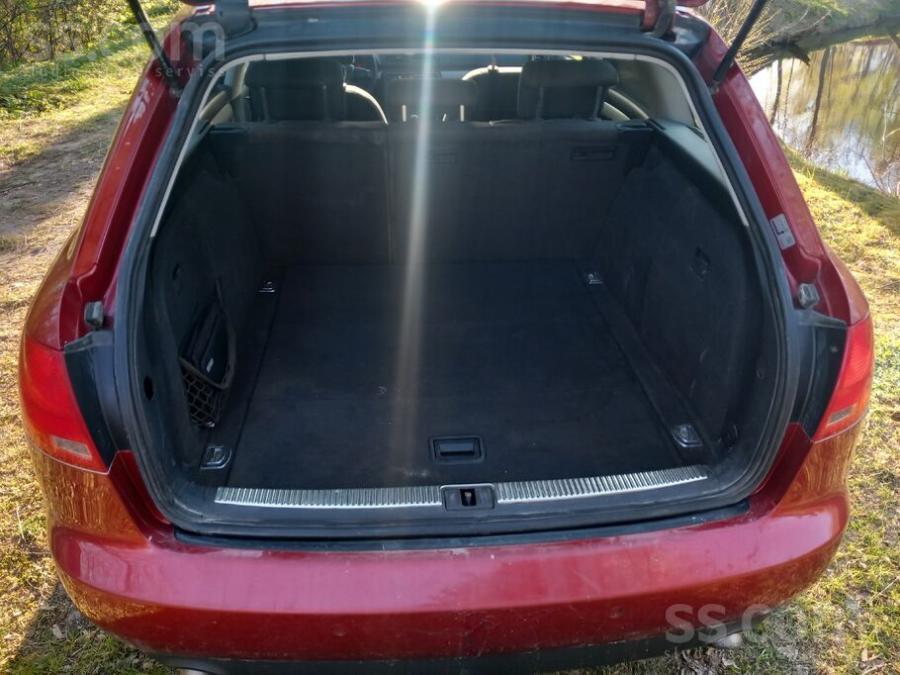 Red Audi A4 2007 in Dobele, with an engine capacity of 2.00 L and mileage of 350 thousand km for 1800 €, photo 6 on AUTOMOTO.COM.LV