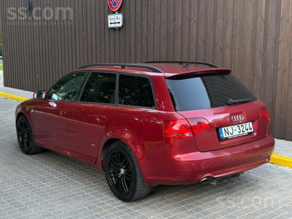 Sarkans Audi A4 2007 Rīga, ar dzinēja tilpumu 2.00 L un nobraukumu 350 tūkst. km par 1990 €, foto 4 vietnē AUTOMOTO.COM.LV