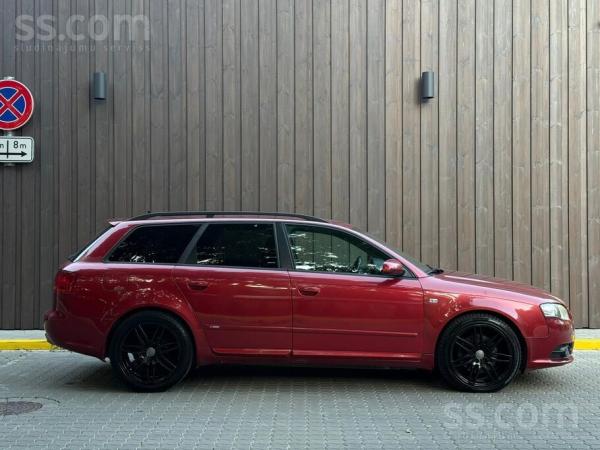 Sarkans Audi A4 2007 Rīga, ar dzinēja tilpumu 2.00 L un nobraukumu 350 tūkst. km par 1990 €, foto 6 vietnē AUTOMOTO.COM.LV
