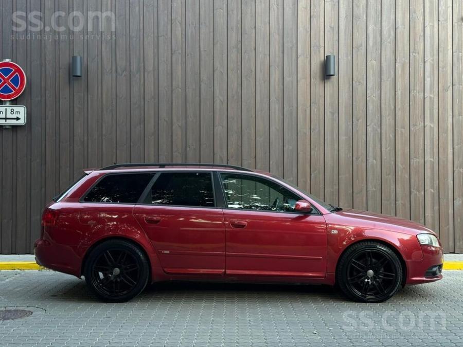 Red Audi A4 2007 in Riga, with an engine capacity of 2.00 L and mileage of 350 thousand km for 1990 €, photo 7 on AUTOMOTO.COM.LV