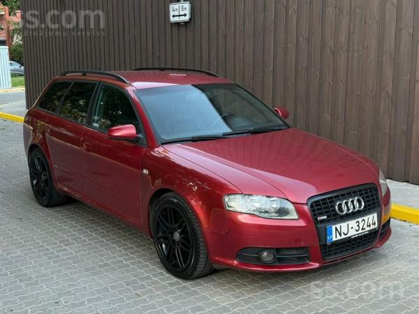 Sarkans Audi A4 2007 Rīga, ar dzinēja tilpumu 2.00 L un nobraukumu 350 tūkst. km par 1990 €, foto 7 vietnē AUTOMOTO.COM.LV