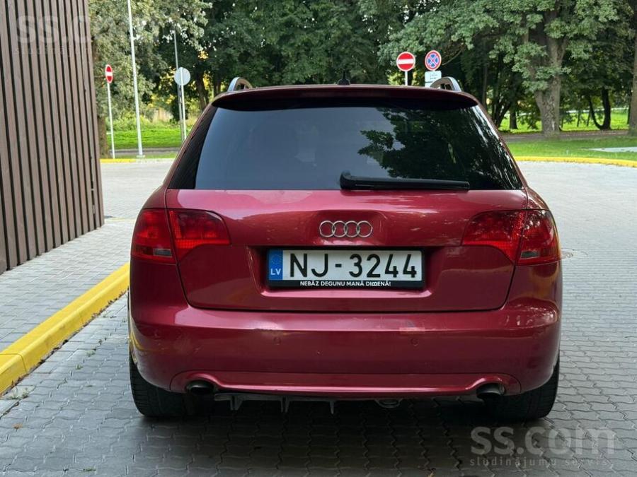 Red Audi A4 2007 in Riga, with an engine capacity of 2.00 L and mileage of 350 thousand km for 1990 €, photo 10 on AUTOMOTO.COM.LV