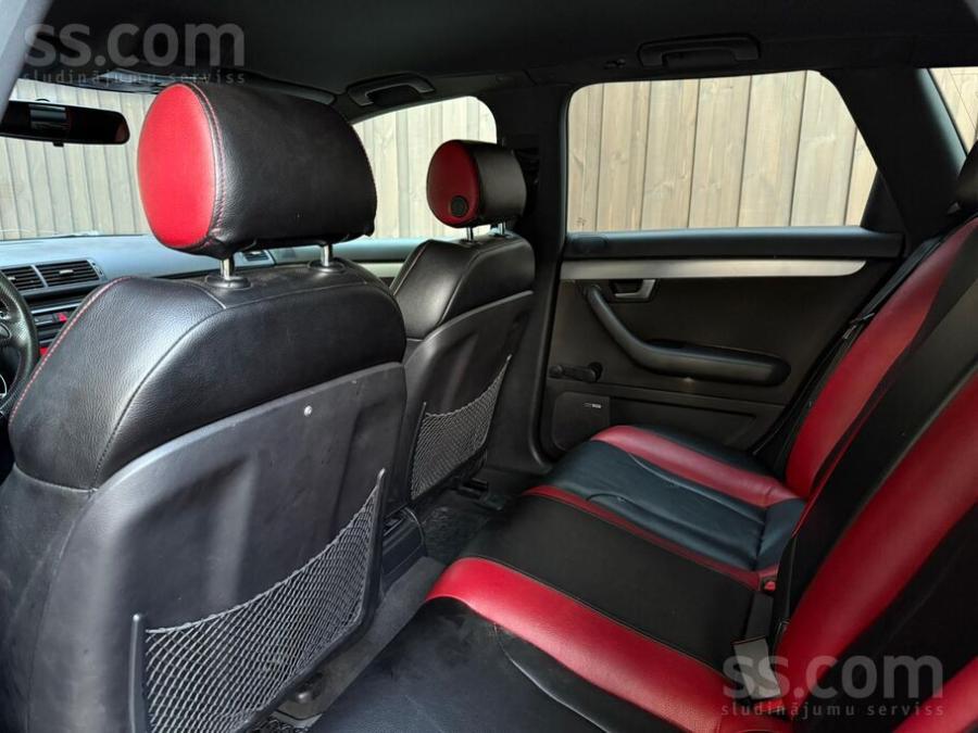 Red Audi A4 2007 in Riga, with an engine capacity of 2.00 L and mileage of 350 thousand km for 1990 €, photo 14 on AUTOMOTO.COM.LV