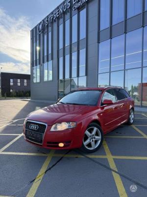 Sarkans Audi A4 2007 Viļņa, ar dzinēja tilpumu 1.99 L un nobraukumu 400 tūkst. km par 1500 €, foto 3 vietnē AUTOMOTO.COM.LV