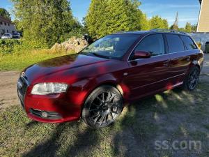 Red Audi A4 2007 in Gulbene, with an engine capacity of 2.00 L and mileage of 405 thousand km for 2900 €, photo 3 on AUTOMOTO.COM.LV
