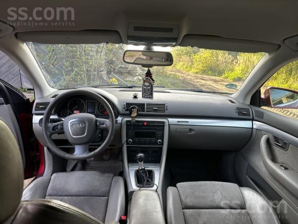 Red Audi A4 2007 in Gulbene, with an engine capacity of 2.00 L and mileage of 405 thousand km for 2900 €, photo 9 on AUTOMOTO.COM.LV