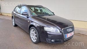 Sarkans Audi A4 2007 Ogre, ar dzinēja tilpumu 2.00 L un nobraukumu 161 tūkst. km par 5350 €, foto  vietnē AUTOMOTO.COM.LV