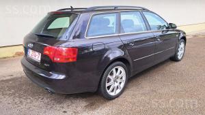 Red Audi A4 2007 in Ogre, with an engine capacity of 2.00 L and mileage of 161 thousand km for 5350 €, photo 5 on AUTOMOTO.COM.LV