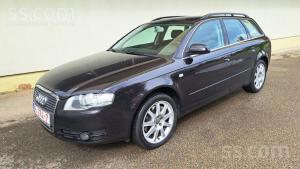 Red Audi A4 2007 in Ogre, with an engine capacity of 2.00 L and mileage of 161 thousand km for 5350 €, photo 6 on AUTOMOTO.COM.LV