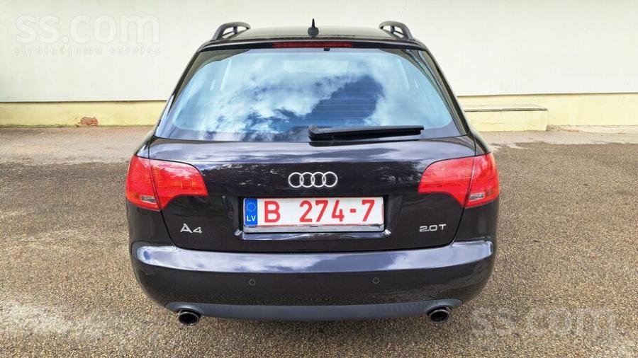 Red Audi A4 2007 in Ogre, with an engine capacity of 2.00 L and mileage of 161 thousand km for 5350 €, photo 8 on AUTOMOTO.COM.LV