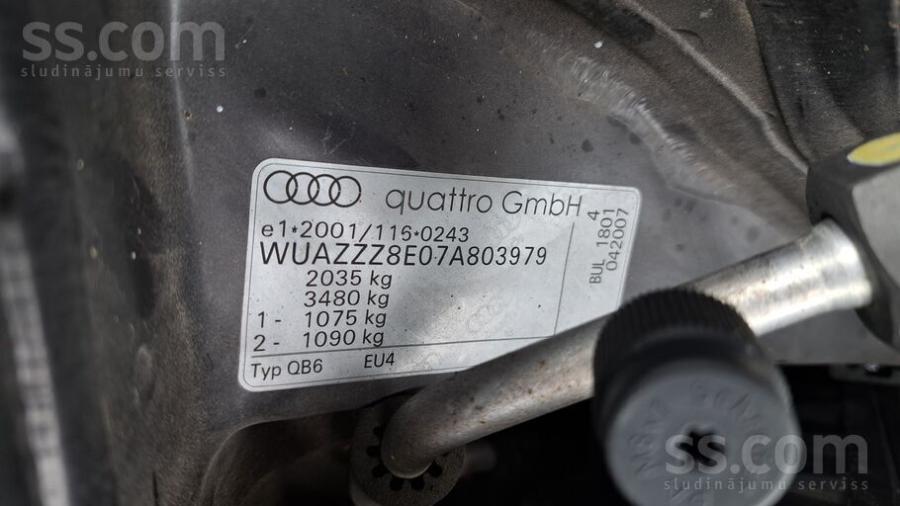 Red Audi A4 2007 in Ogre, with an engine capacity of 2.00 L and mileage of 161 thousand km for 5350 €, photo 34 on AUTOMOTO.COM.LV