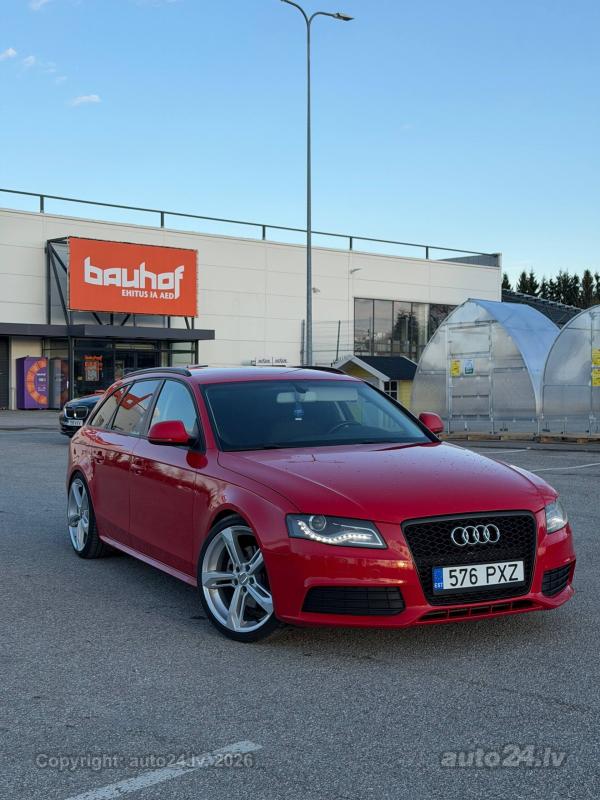 Red Audi A4 2008 in Tartu, with an engine capacity of 1.80 L and mileage of 262 thousand km for 3990 €, photo 1 on AUTOMOTO.COM.LV