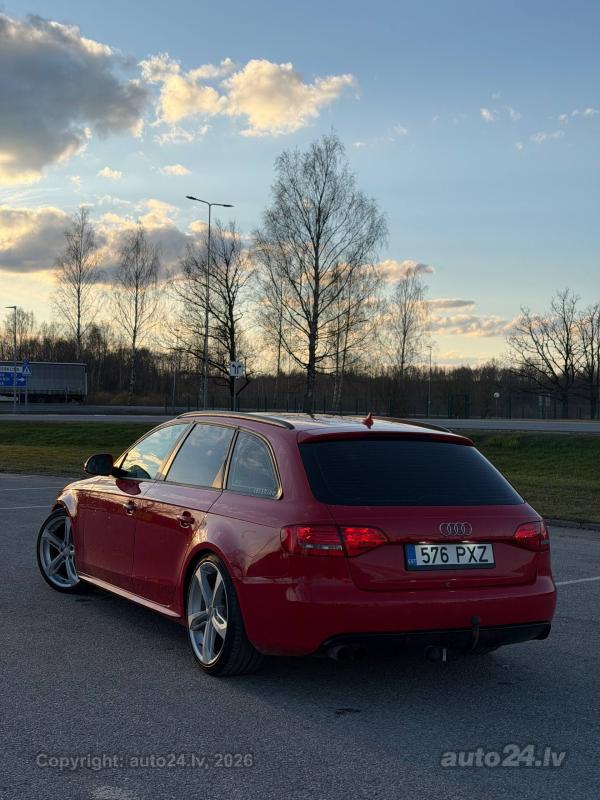 Red Audi A4 2008 in Tartu, with an engine capacity of 1.80 L and mileage of 262 thousand km for 3990 €, photo 2 on AUTOMOTO.COM.LV