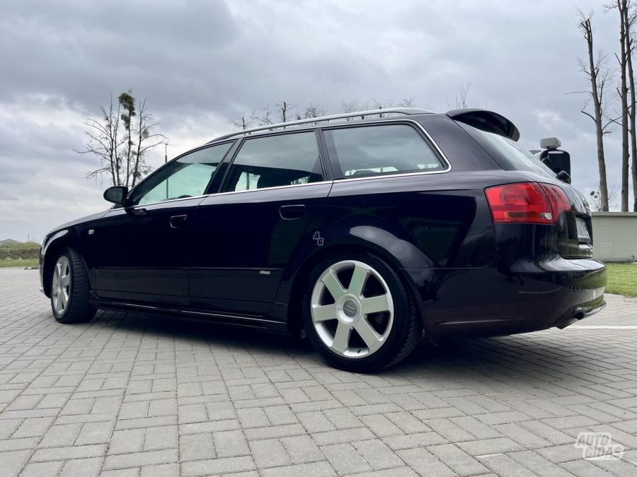 Red Audi A4 2008 in Kaunas, with an engine capacity of 2.00 L and mileage of 273 thousand km for 3800 €, photo 3 on AUTOMOTO.COM.LV