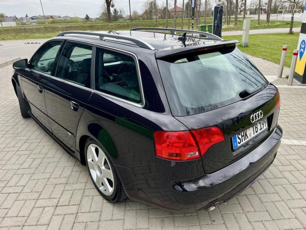 Red Audi A4 2008 in Kaunas, with an engine capacity of 2.00 L and mileage of 273 thousand km for 3800 €, photo 3 on AUTOMOTO.COM.LV