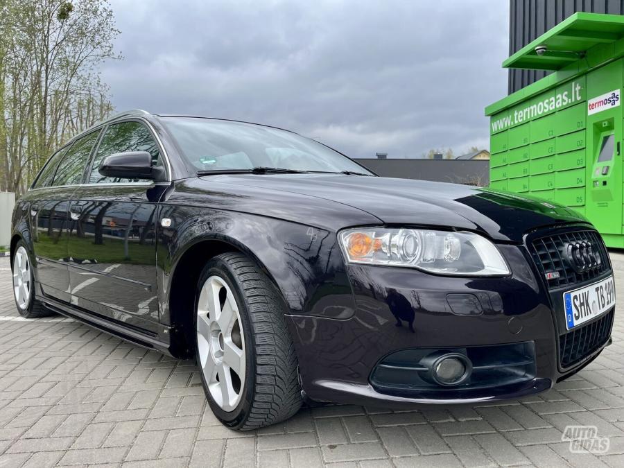 Red Audi A4 2008 in Kaunas, with an engine capacity of 2.00 L and mileage of 273 thousand km for 3800 €, photo 6 on AUTOMOTO.COM.LV