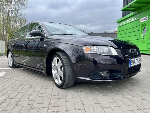 Red Audi A4 2008 in Kaunas, with an engine capacity of 2.00 L and mileage of 273 thousand km for 3800 €, photo 7 on AUTOMOTO.COM.LV