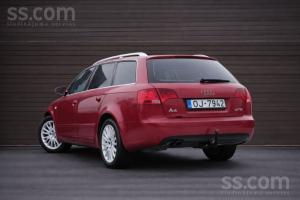 Red Audi A4 2008 in Riga, with an engine capacity of 1.90 L and mileage of 336 thousand km for 4990 €, photo 5 on AUTOMOTO.COM.LV