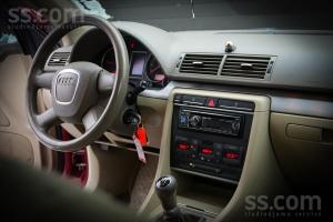 Red Audi A4 2008 in Riga, with an engine capacity of 1.90 L and mileage of 336 thousand km for 4990 €, photo 6 on AUTOMOTO.COM.LV