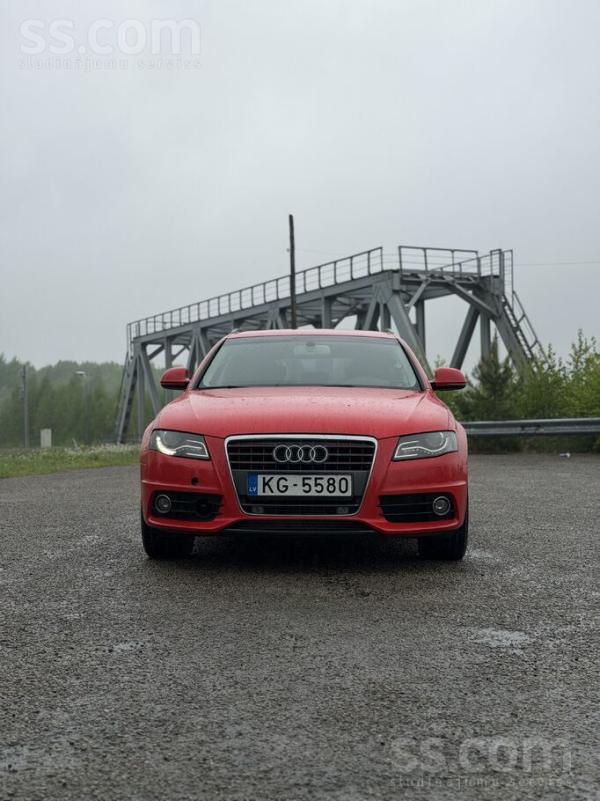 Red Audi A4 2008 in Bauska, with an engine capacity of 2.00 L and mileage of 350 thousand km for 4200 €, photo 2 on AUTOMOTO.COM.LV