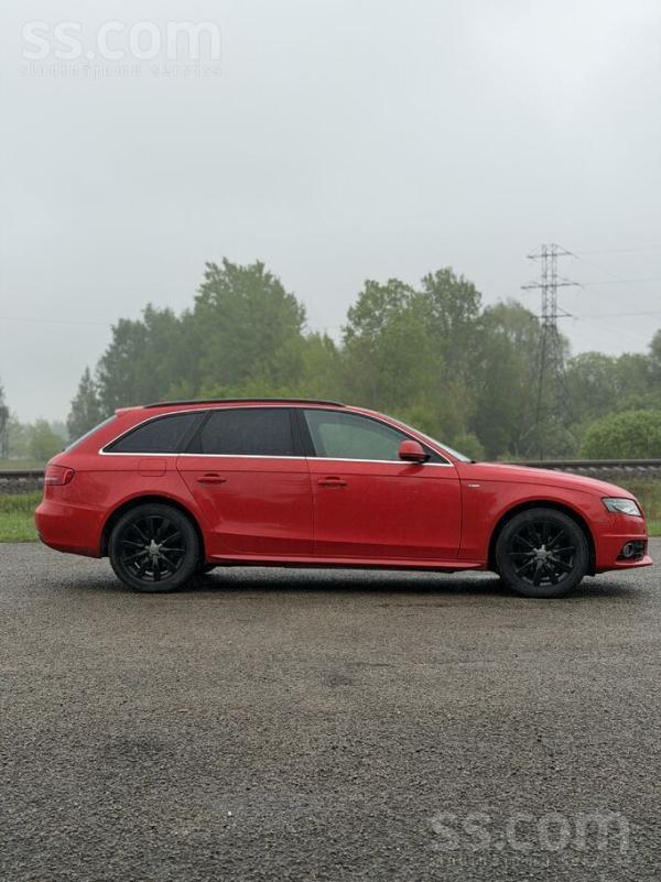 Red Audi A4 2008 in Bauska, with an engine capacity of 2.00 L and mileage of 350 thousand km for 4200 €, photo 4 on AUTOMOTO.COM.LV