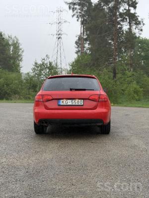 Red Audi A4 2008 in Bauska, with an engine capacity of 2.00 L and mileage of 350 thousand km for 4200 €, photo 6 on AUTOMOTO.COM.LV