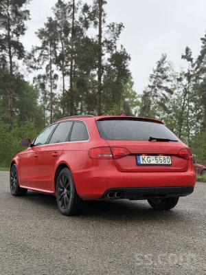 Red Audi A4 2008 in Bauska, with an engine capacity of 2.00 L and mileage of 350 thousand km for 4200 €, photo 8 on AUTOMOTO.COM.LV