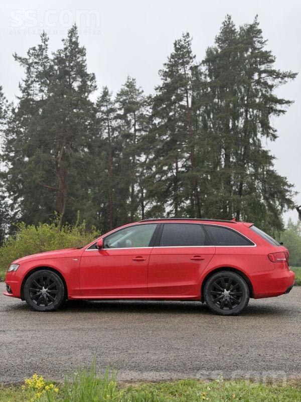 Red Audi A4 2008 in Bauska, with an engine capacity of 2.00 L and mileage of 350 thousand km for 4200 €, photo 8 on AUTOMOTO.COM.LV