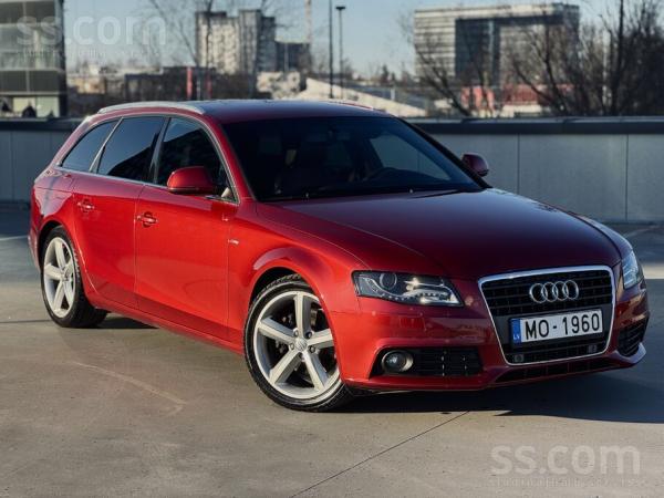 Sarkans Audi A4 2008 Rīga, ar dzinēja tilpumu 2.00 L un nobraukumu 236 tūkst. km par 6500 €, foto 1 vietnē AUTOMOTO.COM.LV