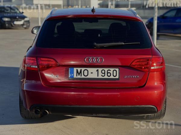 Sarkans Audi A4 2008 Rīga, ar dzinēja tilpumu 2.00 L un nobraukumu 236 tūkst. km par 6500 €, foto 3 vietnē AUTOMOTO.COM.LV