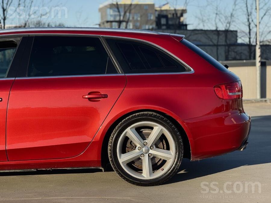 Red Audi A4 2008 in Riga, with an engine capacity of 2.00 L and mileage of 236 thousand km for 6500 €, photo 5 on AUTOMOTO.COM.LV