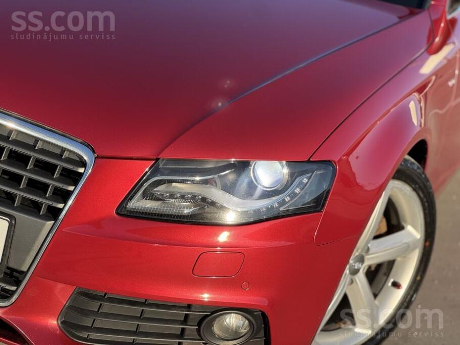 Red Audi A4 2008 in Riga, with an engine capacity of 2.00 L and mileage of 236 thousand km for 6500 €, photo 7 on AUTOMOTO.COM.LV