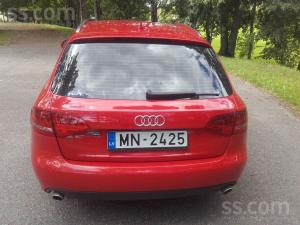 Red Audi A4 2008 in Kuldiga, with an engine capacity of 2.70 L and mileage of 280 thousand km for 5000 €, photo 3 on AUTOMOTO.COM.LV