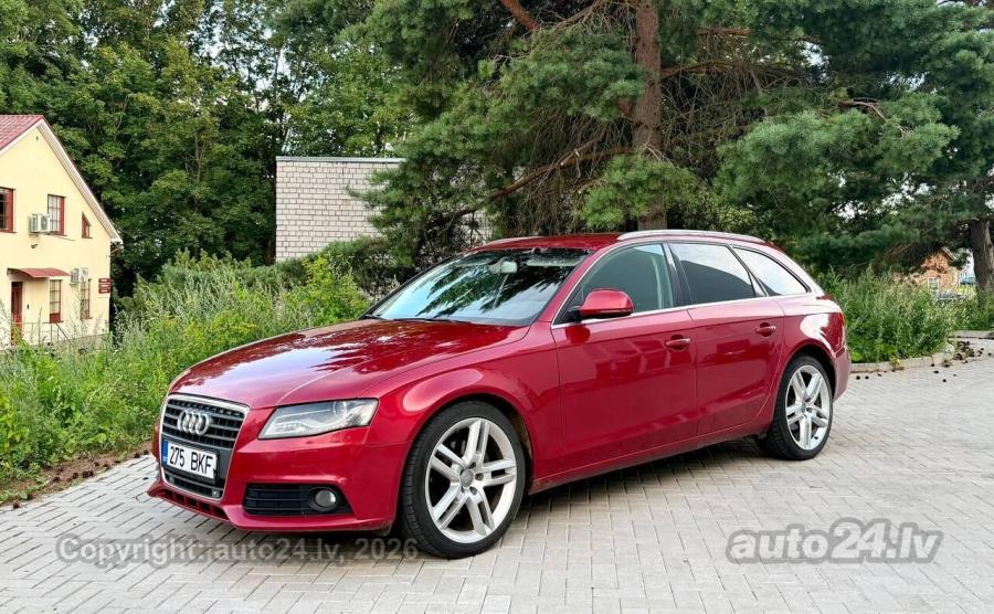 Sarkans Audi A4 2008 Tartu, ar dzinēja tilpumu 2.70 L un nobraukumu 397 tūkst. km par 4999 €, foto 1 vietnē AUTOMOTO.COM.LV
