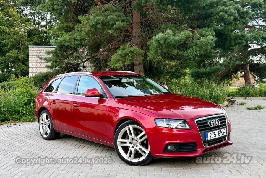 Sarkans Audi A4 2008 Tartu, ar dzinēja tilpumu 2.70 L un nobraukumu 397 tūkst. km par 4999 €, foto 4 vietnē AUTOMOTO.COM.LV
