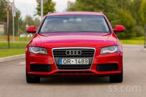 Red Audi A4 2008 in Jelgava, with an engine capacity of 1.80 L and mileage of 298 thousand km for 3950 €, photo 3 on AUTOMOTO.COM.LV