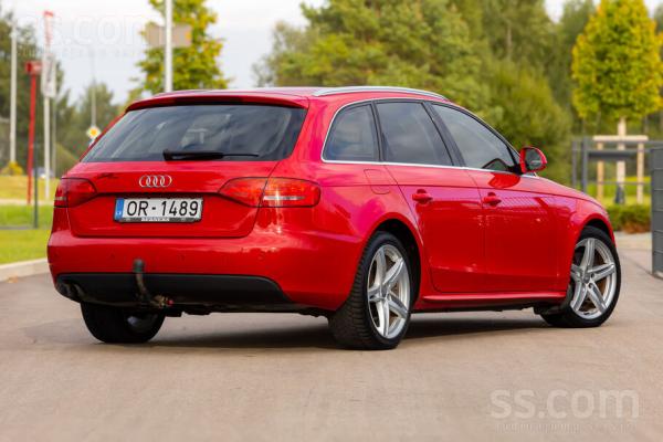 Sarkans Audi A4 2008 Jelgava, ar dzinēja tilpumu 1.80 L un nobraukumu 298 tūkst. km par 3950 €, foto 5 vietnē AUTOMOTO.COM.LV