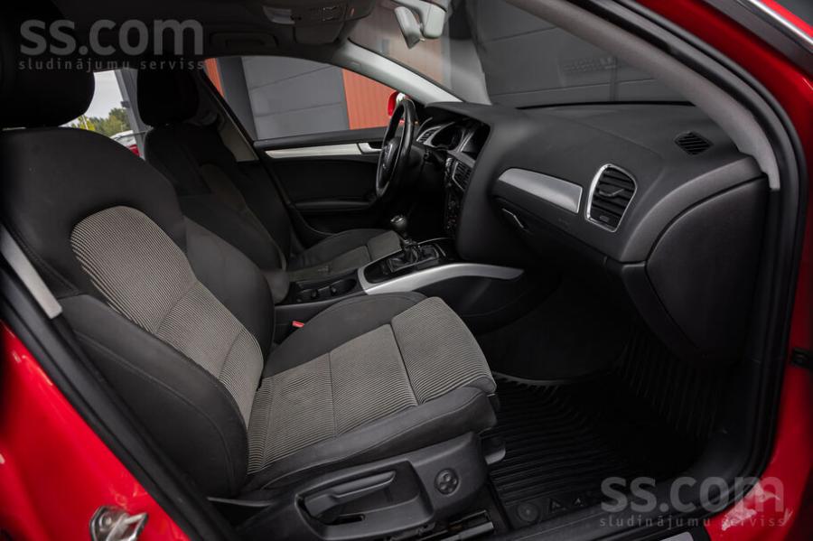 Red Audi A4 2008 in Jelgava, with an engine capacity of 1.80 L and mileage of 298 thousand km for 3950 €, photo 8 on AUTOMOTO.COM.LV