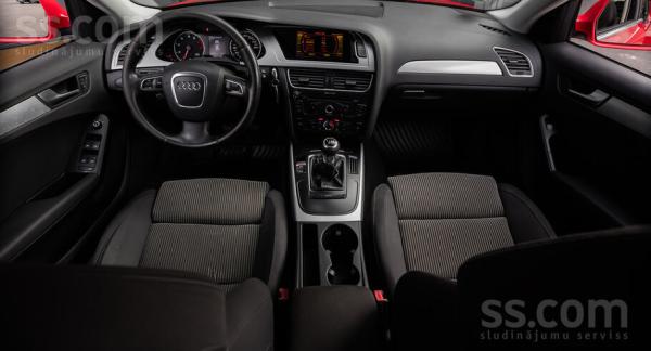 Sarkans Audi A4 2008 Jelgava, ar dzinēja tilpumu 1.80 L un nobraukumu 298 tūkst. km par 3950 €, foto 11 vietnē AUTOMOTO.COM.LV