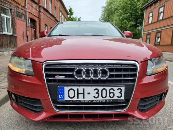 Sarkans Audi A4 2008 Liepāja, ar dzinēja tilpumu 1.80 L un nobraukumu 276 tūkst. km par 4950 €, foto 4 vietnē AUTOMOTO.COM.LV