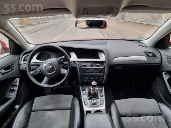Sarkans Audi A4 2008 Liepāja, ar dzinēja tilpumu 1.80 L un nobraukumu 276 tūkst. km par 4950 €, foto 5 vietnē AUTOMOTO.COM.LV