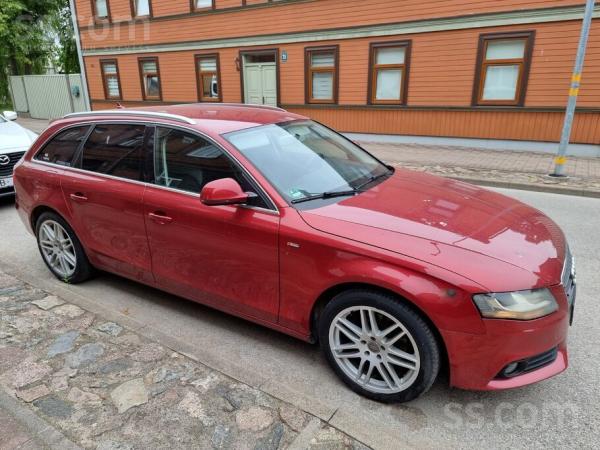 Sarkans Audi A4 2008 Liepāja, ar dzinēja tilpumu 1.80 L un nobraukumu 276 tūkst. km par 4950 €, foto 8 vietnē AUTOMOTO.COM.LV